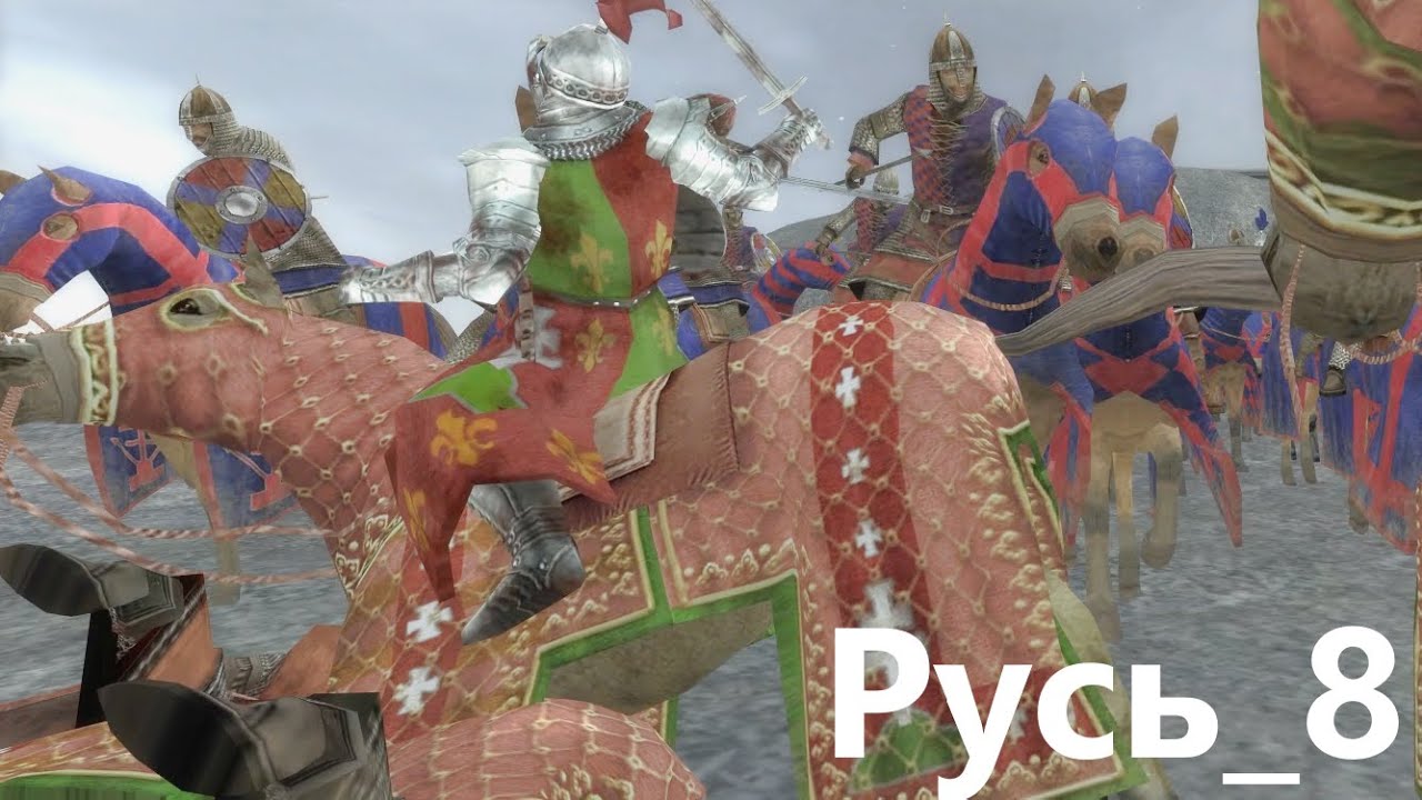 Medieval 2 TW DE_8. Бой стрелков против стрелков. Ландшафт решает. Макс. сл-ть от ср. игрока