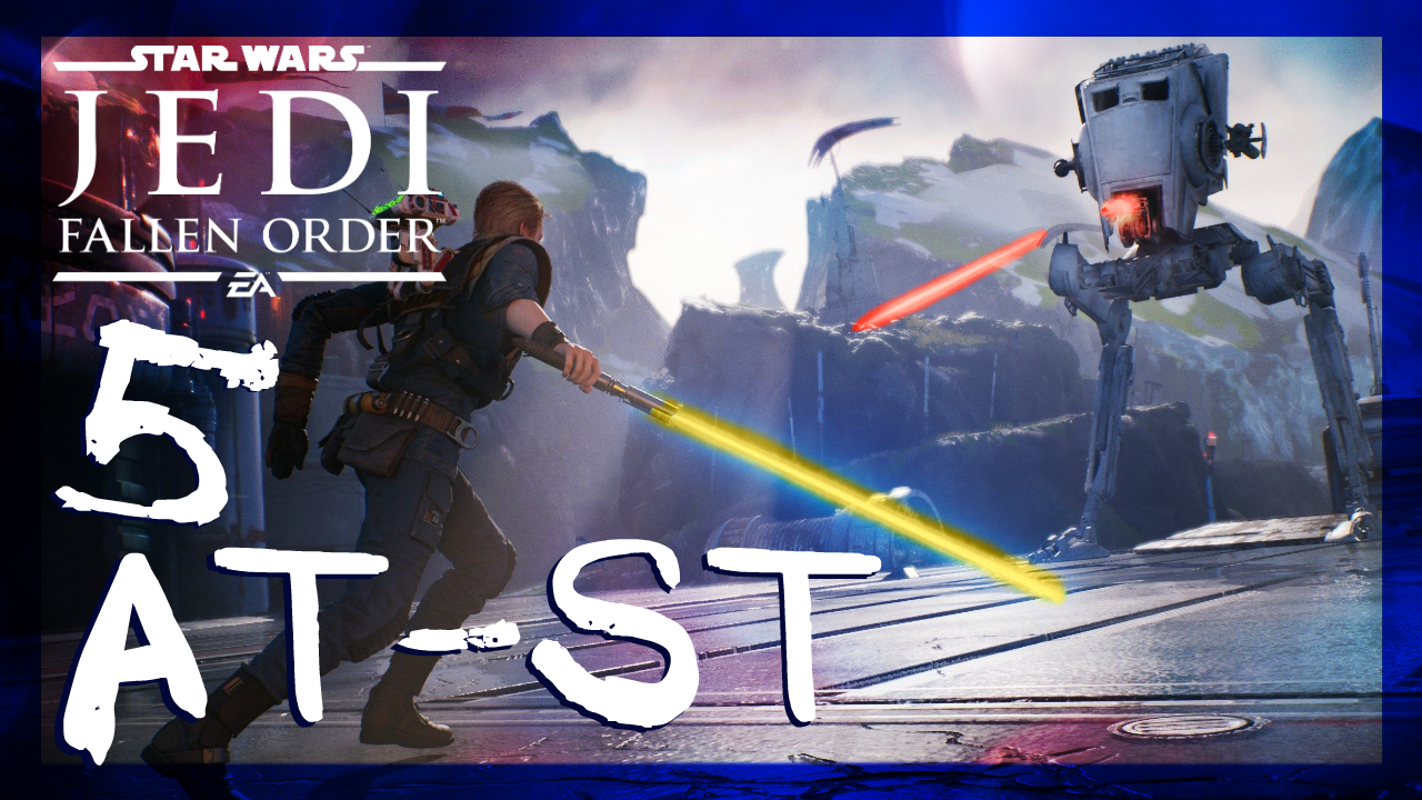 Star Wars Jedi: Fallen Order ➤ Битва с AT-ST #5 ► Прохождение на русском