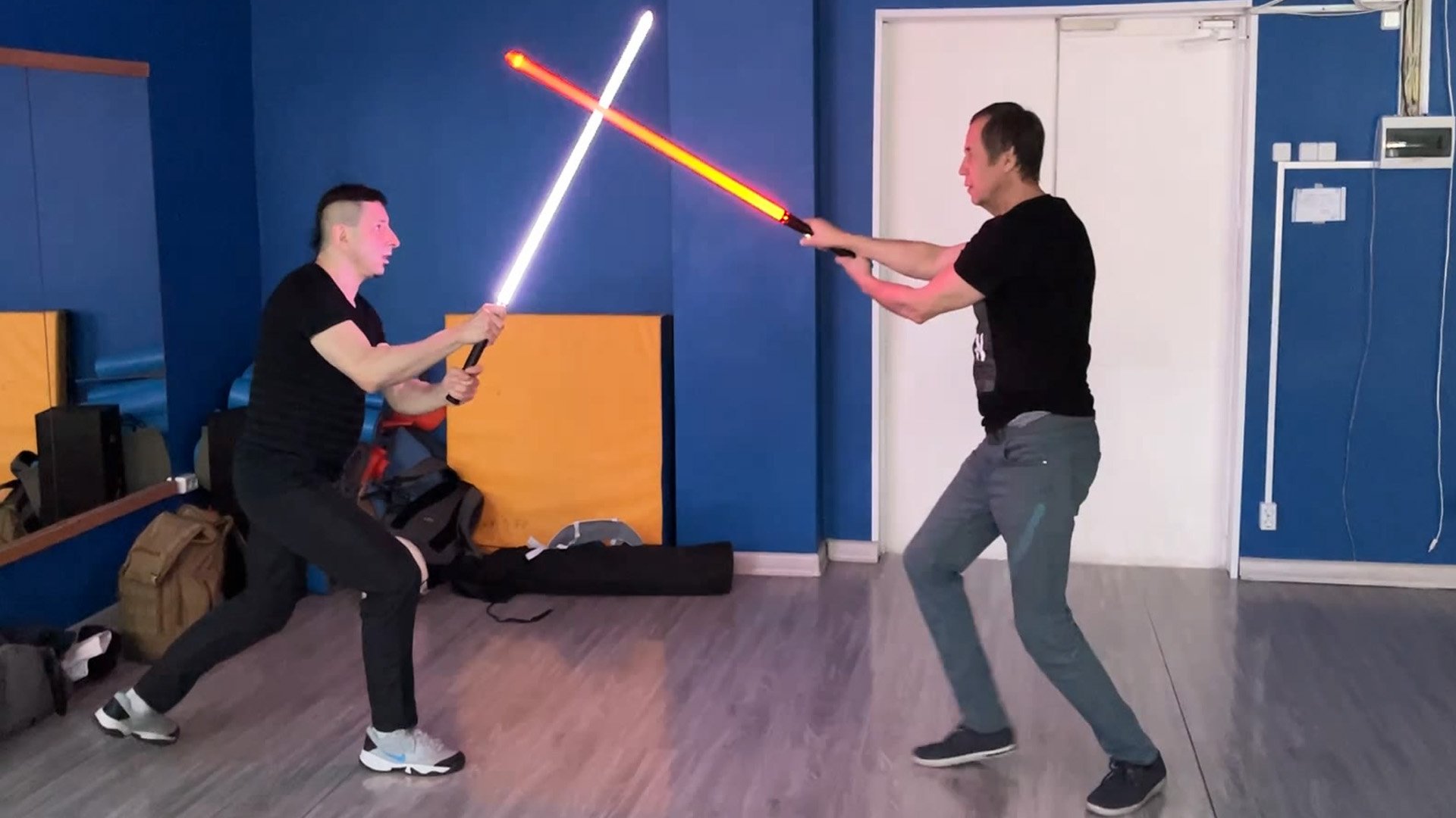 Школа японского фехтования Katana Club - немного фехтования в стиле saberfighting