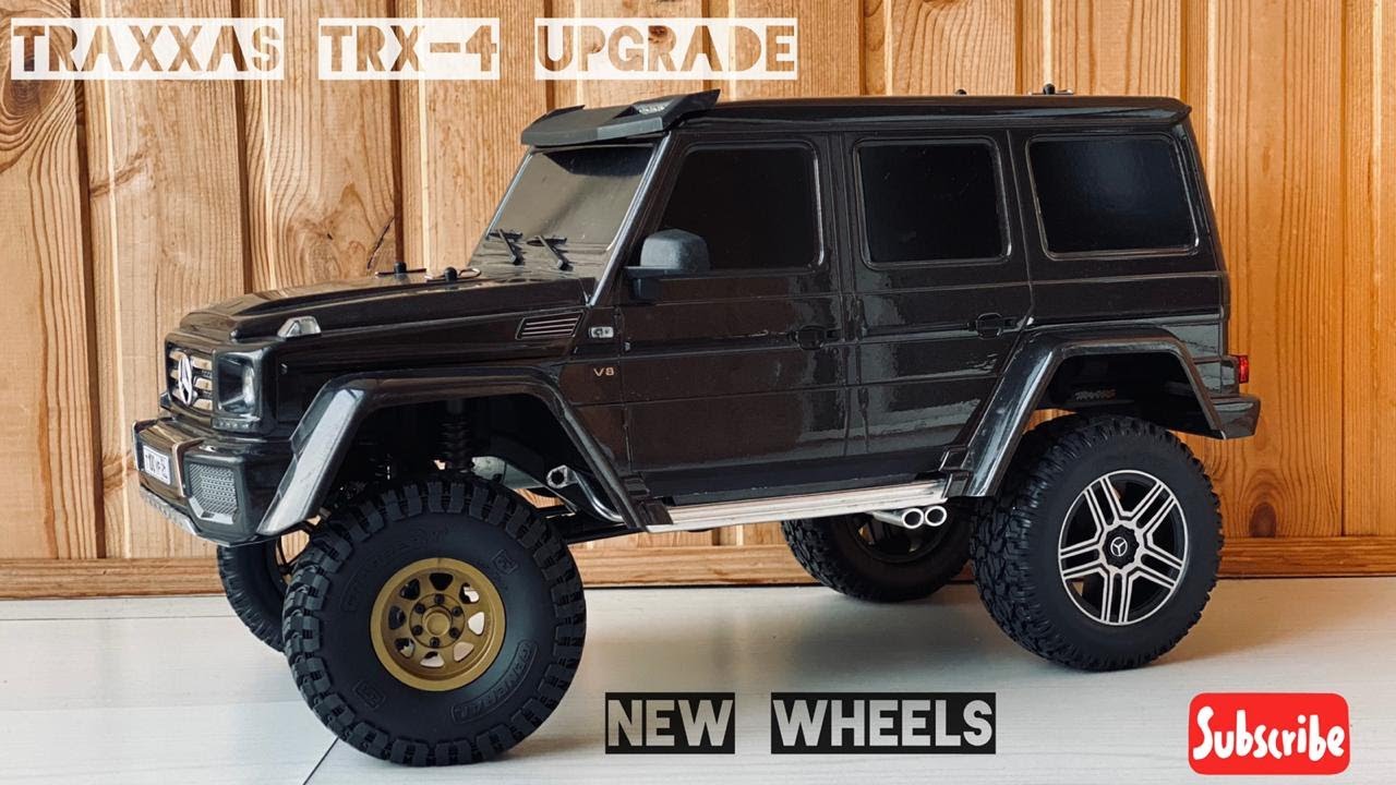Traxxas TRX 4 тюнинг - ставлю на Гелик новые колеса от Element RC | traxxas trx 4 upgrade