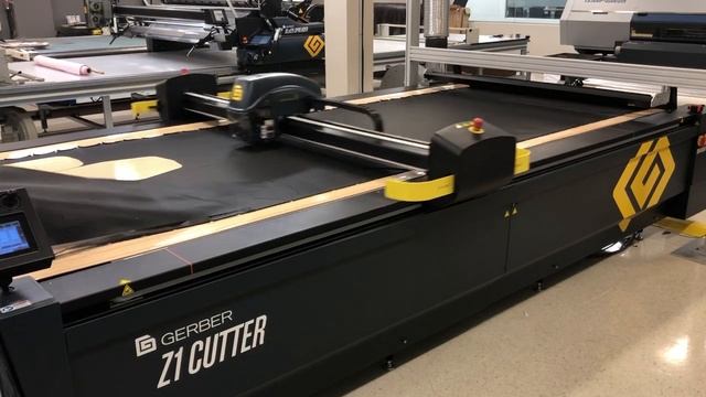 GERBER Z1 Непрерывный раскрой