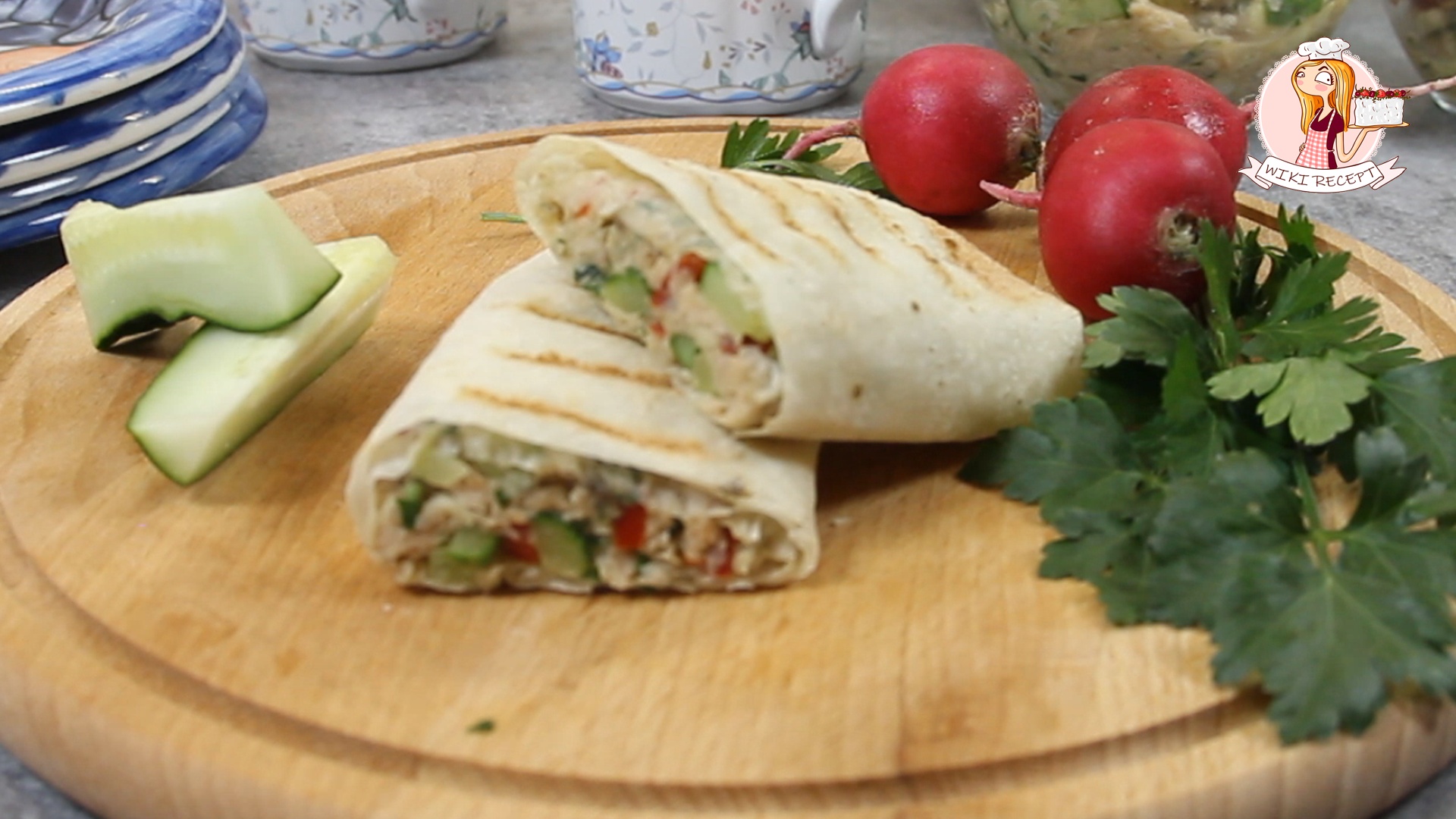 ЛАВАШ с АВОКАДО, ТУНЦОМ и свежим ОГУРЦОМ: завтрак – то, что надо!