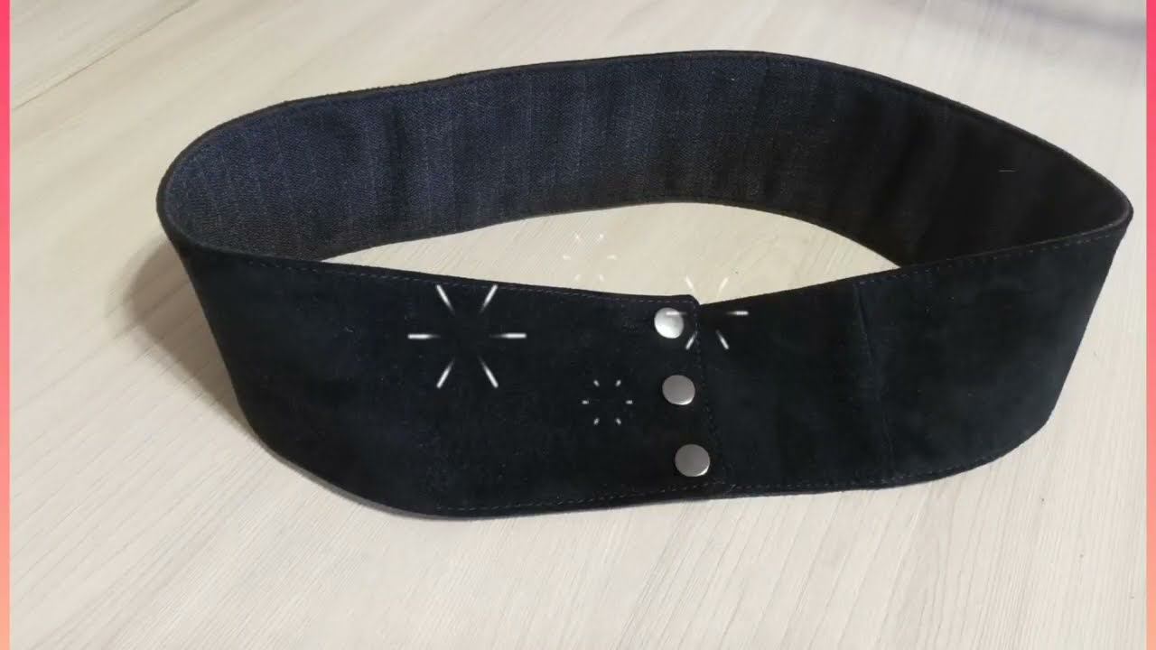 Установка кнопок на пояс