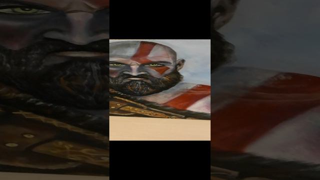 Картина по игре God of war .