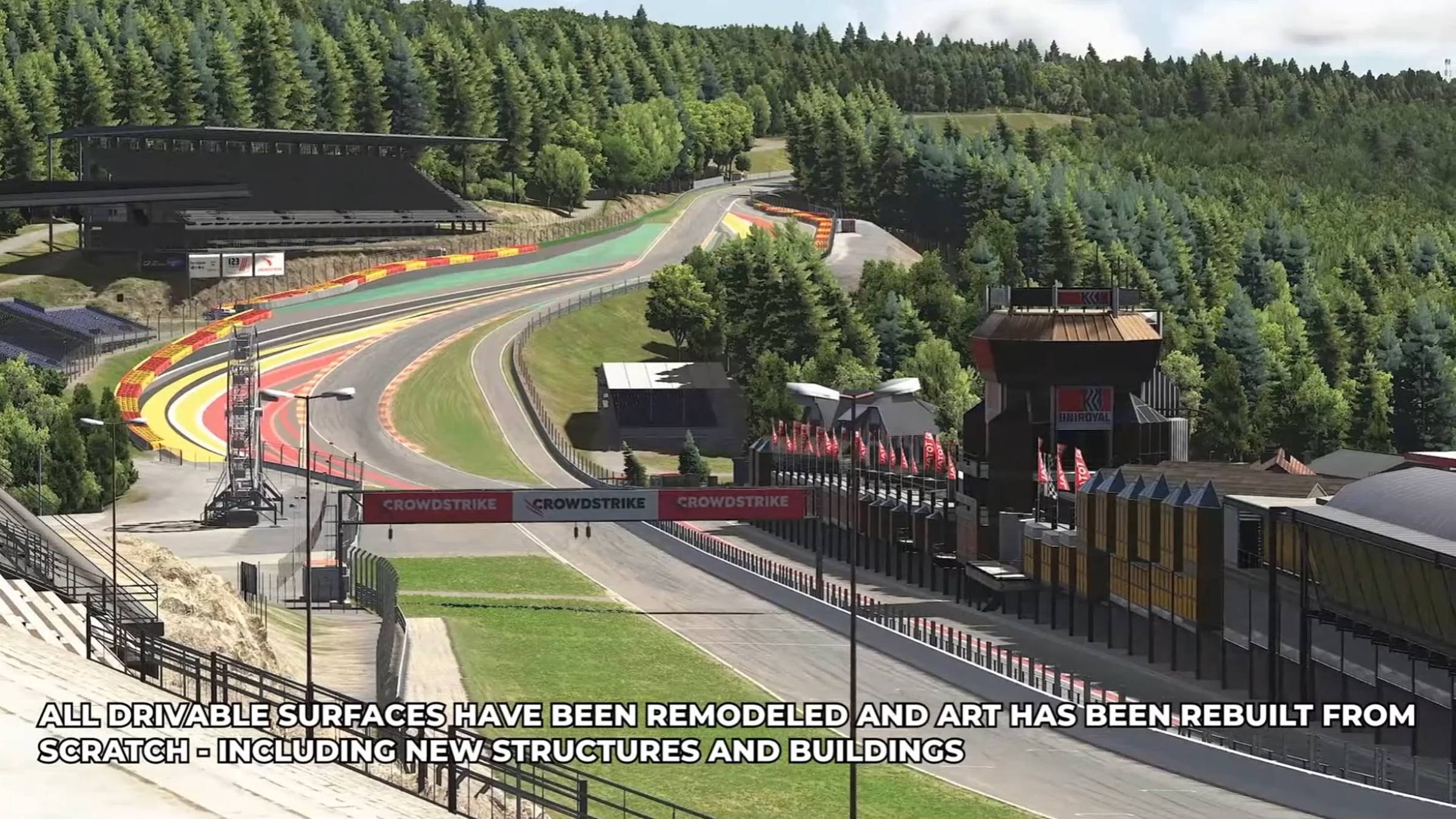 iRacing - Обновленная трасса Спа-Франкоршам