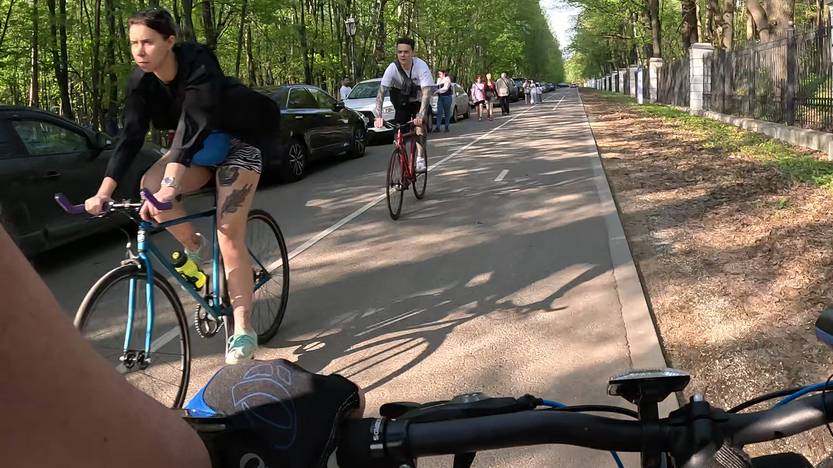 Покатушка на велосипеде №8