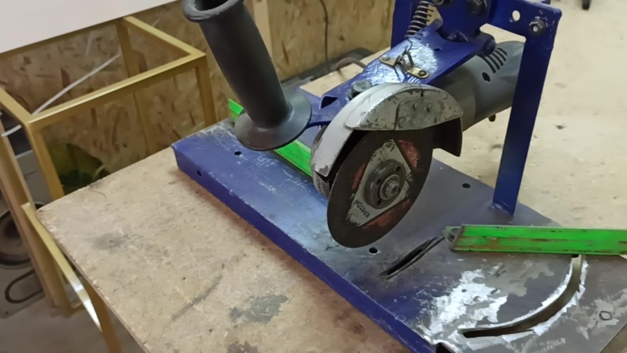 Как я сделал стойку для болгарки своими руками