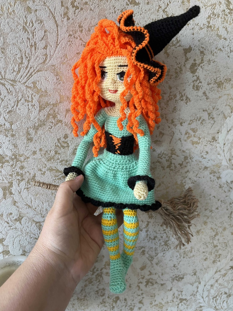 Ведьмочка Красавица презентация мастер класса амигуруми для начинающих от Анаит Угай