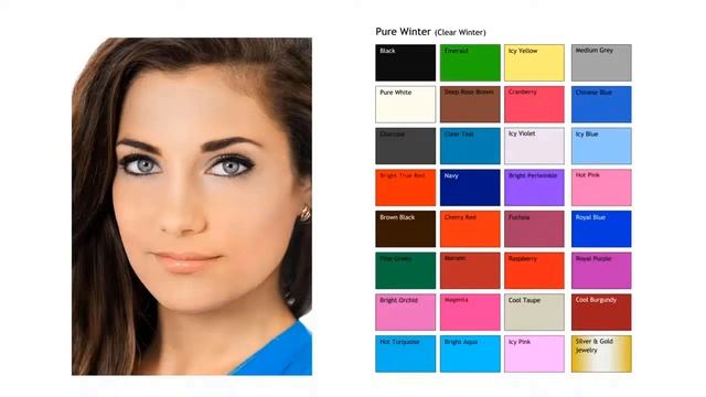 18. Чистая Зима. Система 16 колоритов. Особенности внешности и палитры колорита с Татьяной Маменко