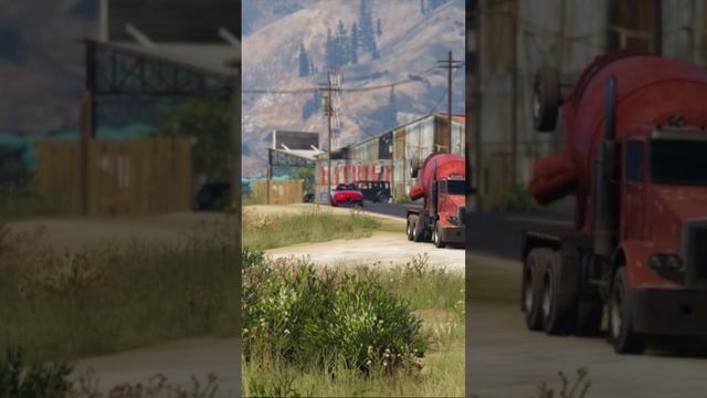Сели на хвоста в GTA #Shorts