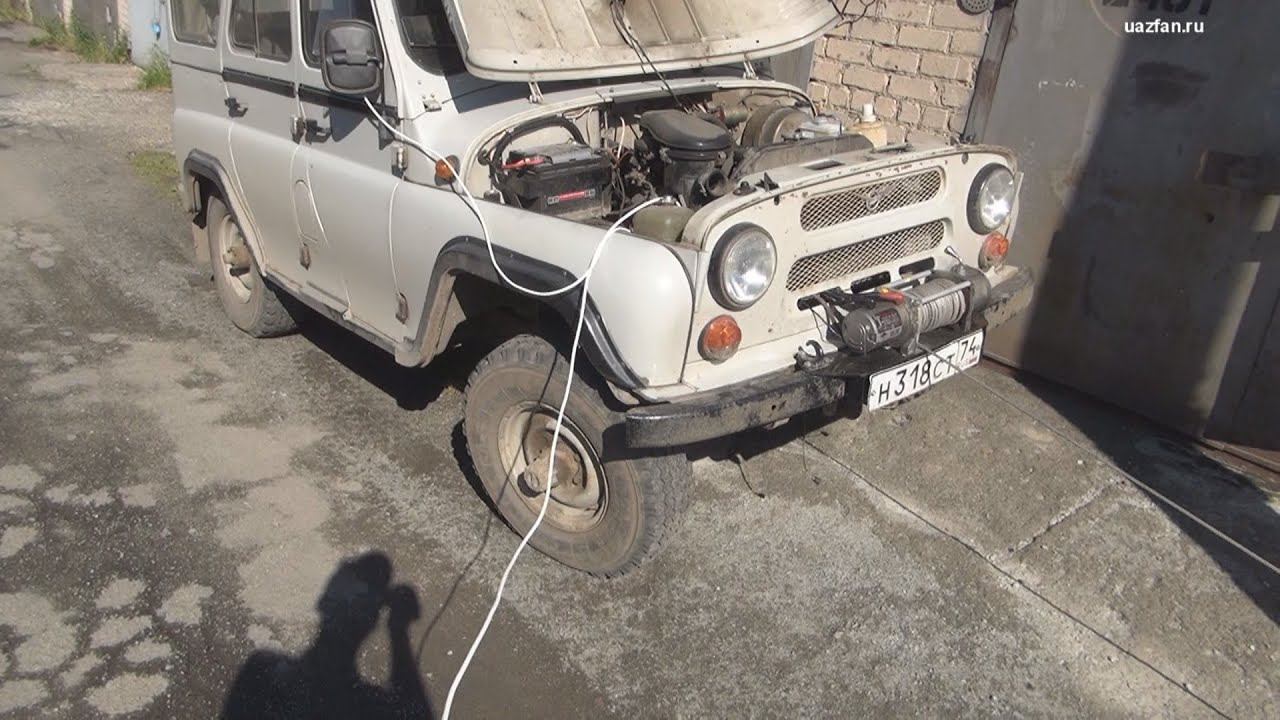 Будни #2 Как я подключил лебёдку и небольшое её испытание