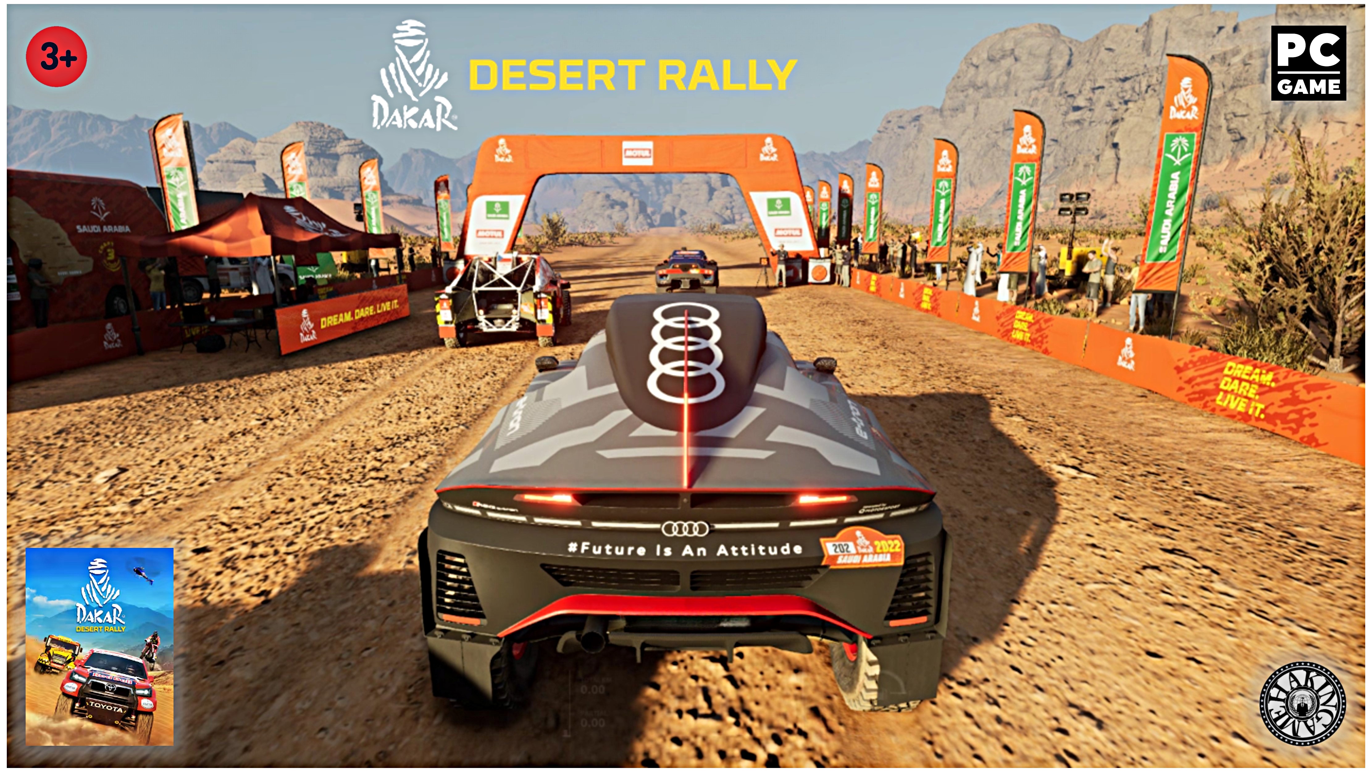 Dakar Qualifications. Audi Sport. Dakar Desert Rally 2022 (PC)