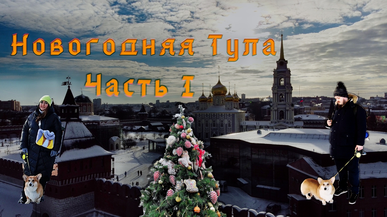 Новогодняя Тула 2022. Часть 1. Drobek on the road#35 #Тула #Новыйгод #автопутешествие
