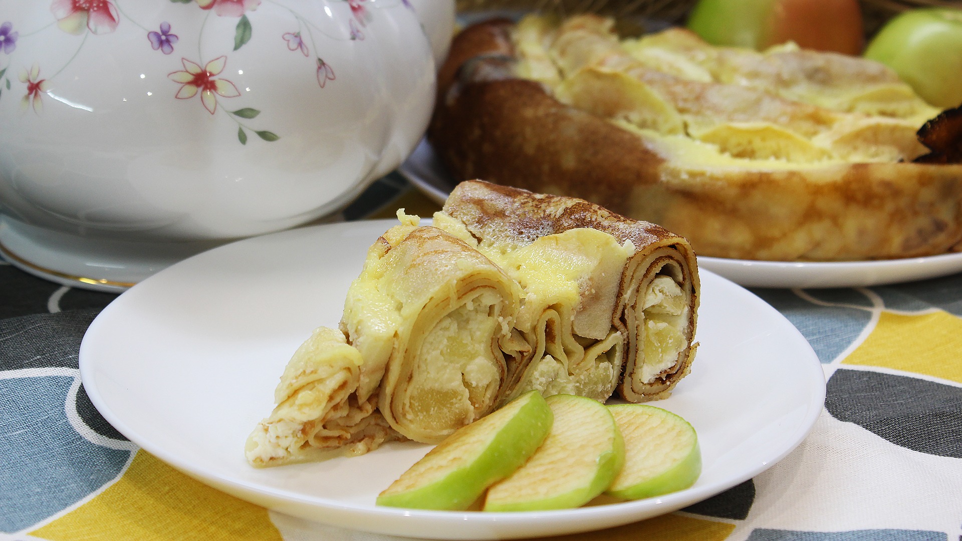 Блинный пирог Лакомый кусочек