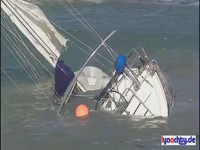 Аварийные ситуации - Стоянка - Последствия шторма в Port Andratx на Майорке ч.1