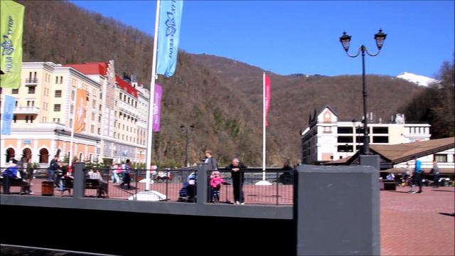 Красная Поляна. Роза Хутор. Река Мзымта.