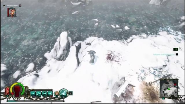 PS 4 Warhammer 40,000 Inquisitor Martyr #9 Ледяная Пустыня Прохождение