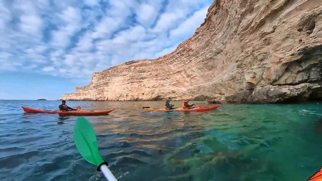 Каяки Голубая Бухта 8 января Yeti kayak.avi