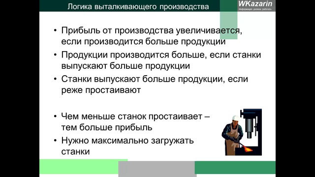Азбука бережливого производства - Выталкивающее производство