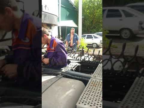 Мерседес Актрос проблема с блоком подготовки воздуха