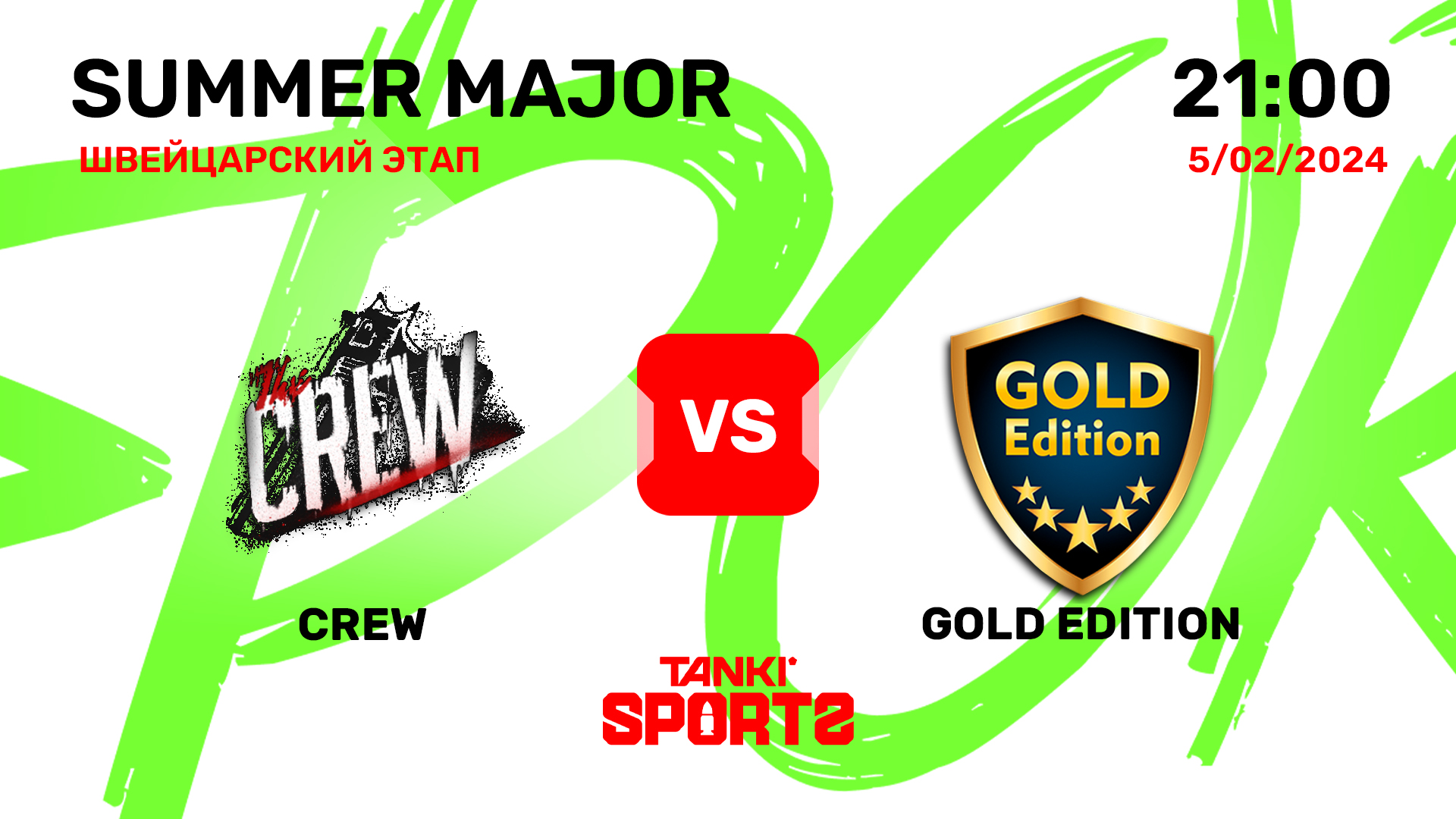 CREW vs GOLD EDITION   SUMMER MAJOR 2024   RANKINGS I   05.02.2024