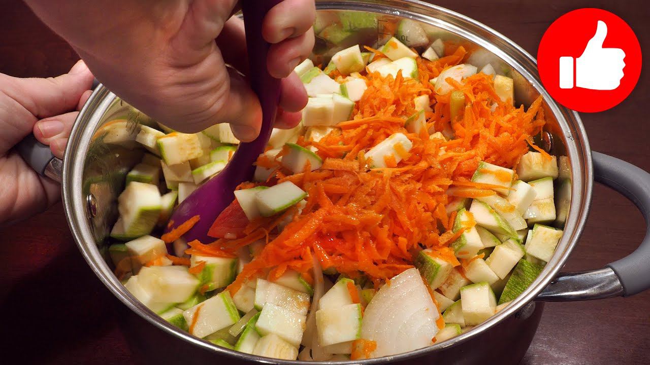 ТАК КАБАЧКИ ВЫ ЕЩЕ НЕ ГОТОВИЛИ! СУПЕР ВКУСНЫЙ РЕЦЕПТ, ВСЕ В ВОСТОРГЕ ОТ ТАКОЙ ЗАКУСКИ ИЗ КАБАЧКОВ!