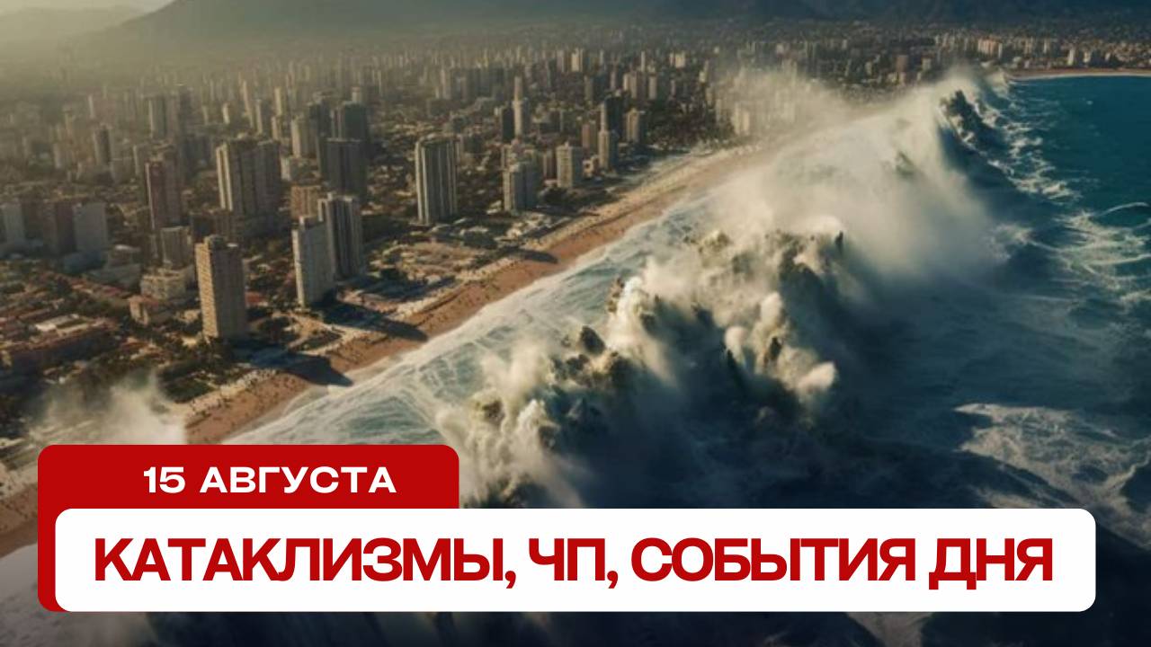 Новости сегодня 15.08.2024. Катаклизмы за день, ЧП, события дня
