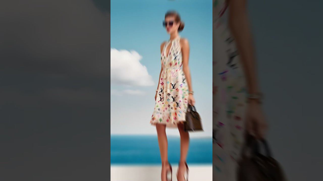 Ультрамодные летние платья в стиле LV! ч.45