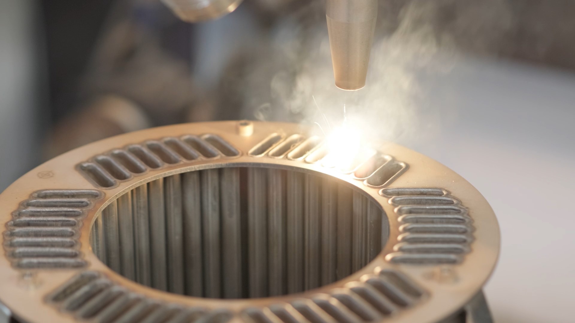 GEFFEN сварка теплообменника конденсационного котла