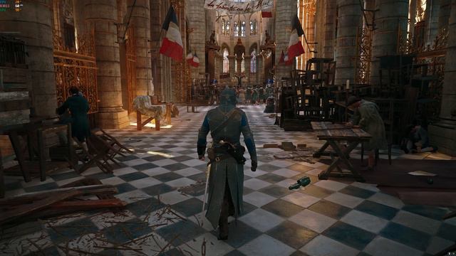 4K 60fps AC Unity RTX 4090 - RAYTRACING - Extreme Settings - BeyondallLimits - SHOWCASE Ультра Графи