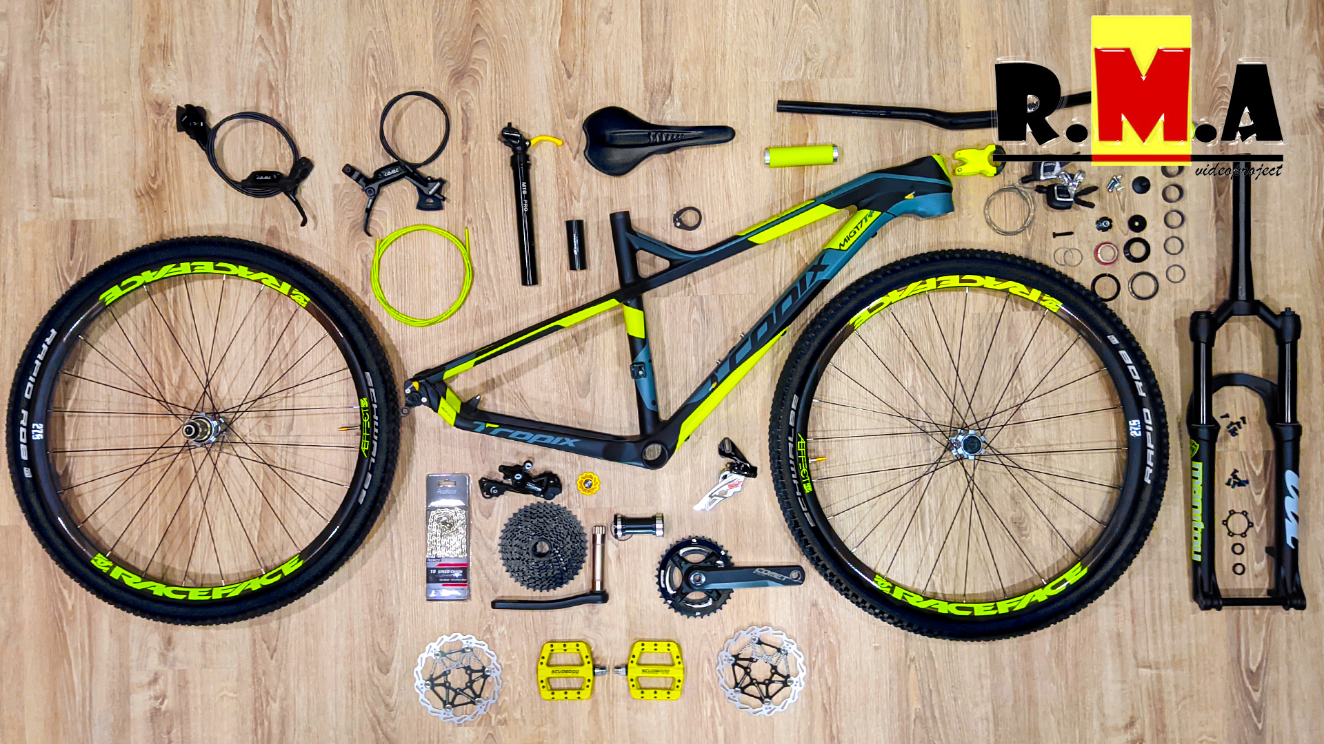 Dream Build MTB - TROPIX MIG17+ (full build and assembly)