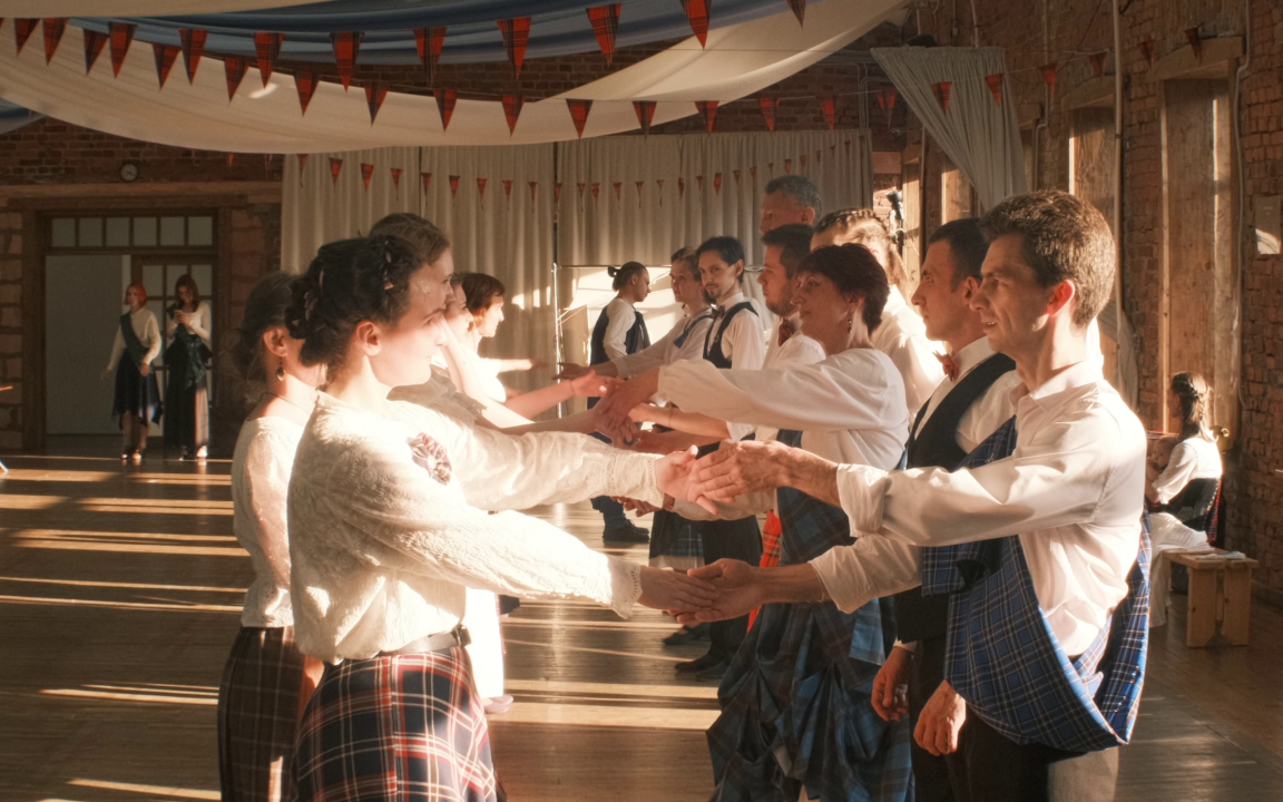 Бал O Flower of Scotland студии Promenade 28 мая 2023