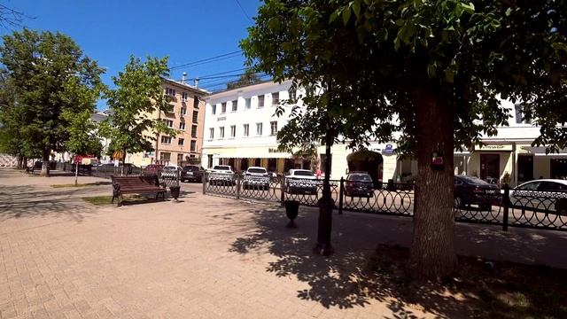 По Твери пешком. Бульвар Радищева.  #влог #тверь