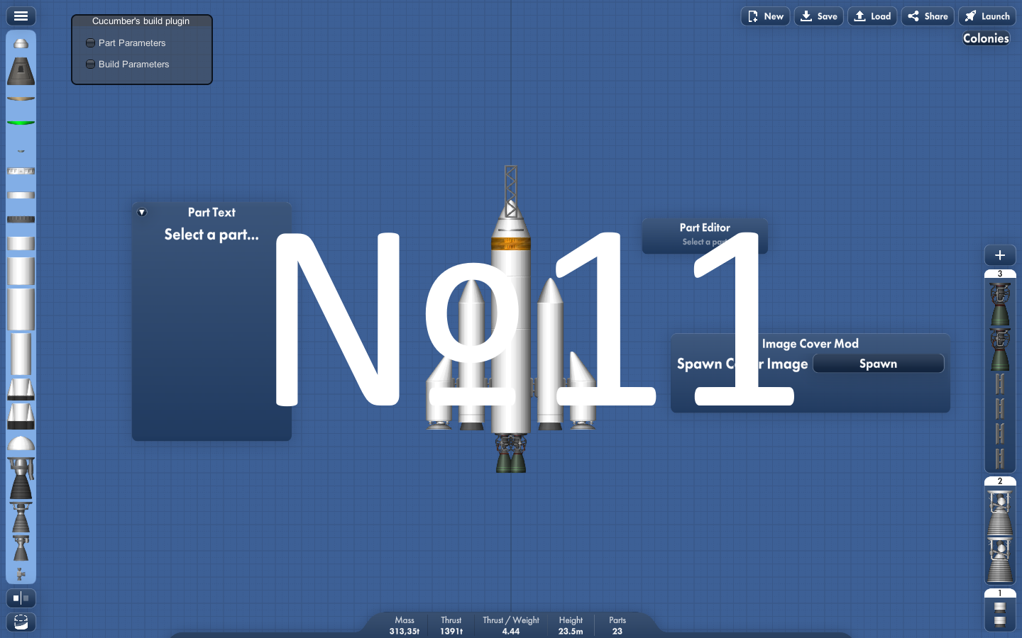 строю ракету по картинке часть 11