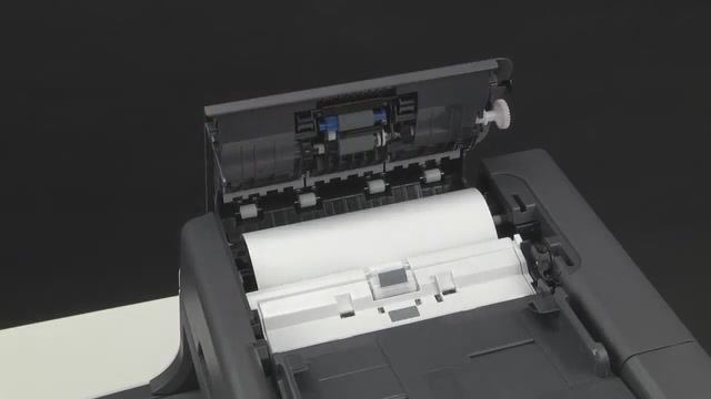 MC500 серия Как удалить застрявшую бумагу в автоподатчике документов на серии OKI MC563, MC573