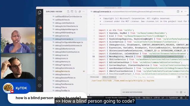 2022-09-28 Доступность в VS Code.