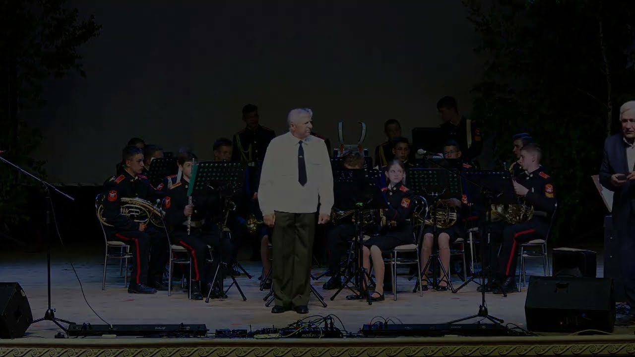 "Смуглянка", Музыка А. Новикова, слова Я. Шведова, Духовой оркестр Свято-Алексиевской Пустыни