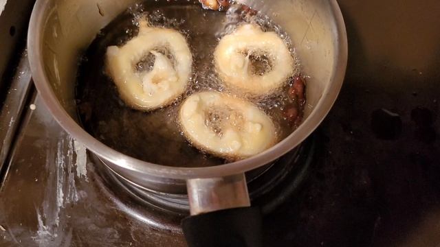 Готовим кольца кальмар в кляре