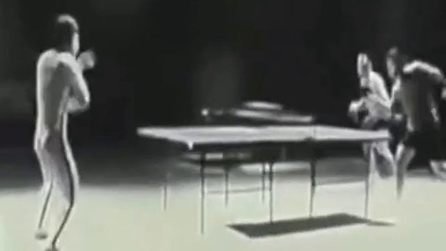 Брюс Ли был очень крут, даже в настольном теннисе