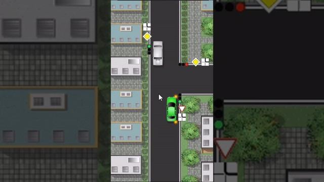 Задача пдд, поворот.