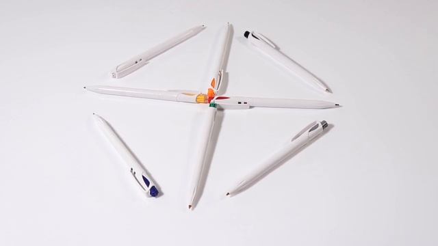 Ручки шариковые Lecce Pen TWIN WHITE артикул LPC16101