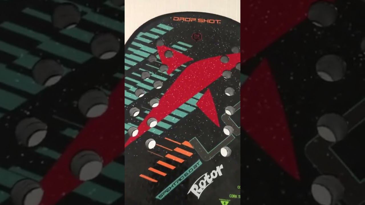 Это п/профессиональная ракетка для пляжного тенниса с доп нанесением Rotor на пляжныйтеннис.рф