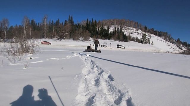 Гусеничный вездеход на гидравлике
