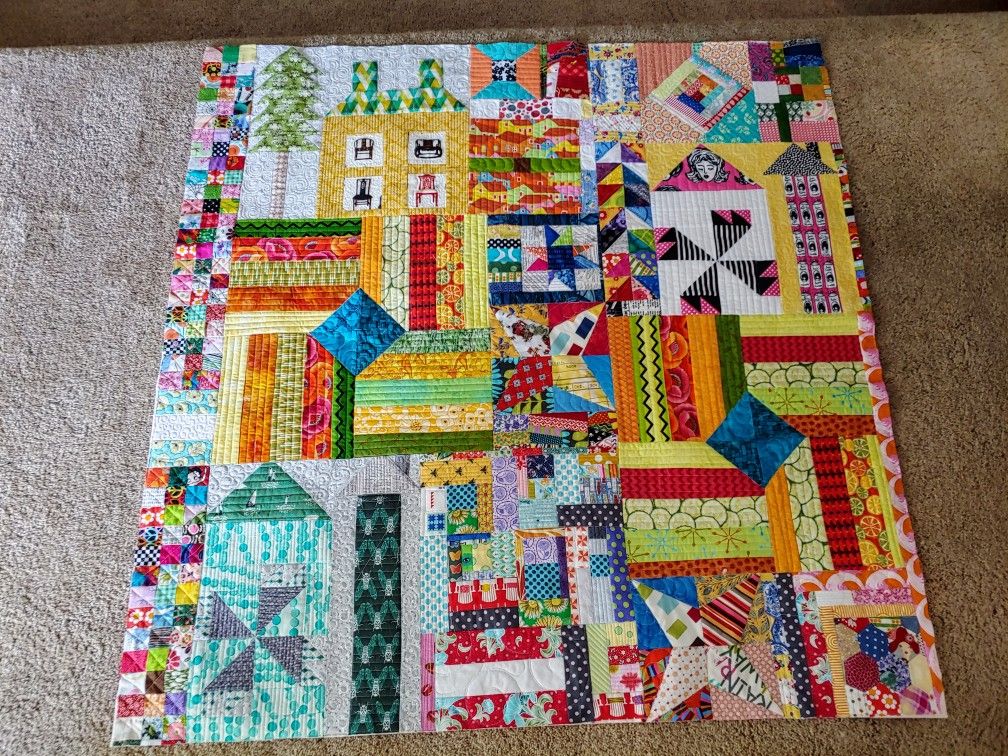 Scrappy quilt как из обрезков ткани создать волшебное одеяло