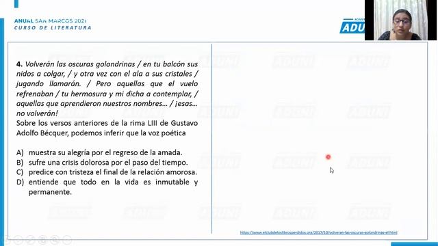 San Marcos Anual 2021 | Semana 15 Literatura Sesión 02