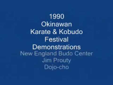 Sensei Morio Higaonna, 1990 Okinawan Karate ~ Kobudo Festival