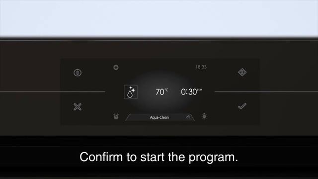 Гидролизная (Аква) очистка в духовых шкафах Asko