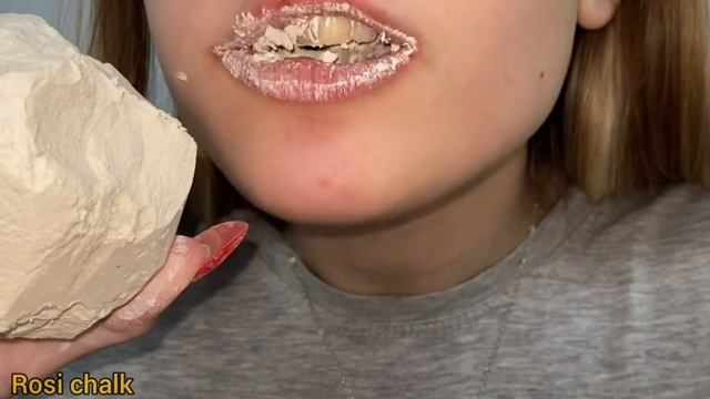 ASMR chalk ~ асмр мел ~ мукбанг мел ~ хруст мелом ~ eating chalk ~ chalky crunch ~ топ мелоежек