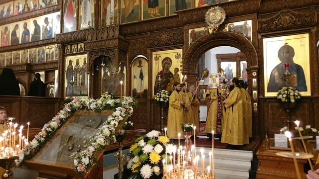 Полиелей свт. Николаю Чудотворцу 18.12.2019 г.