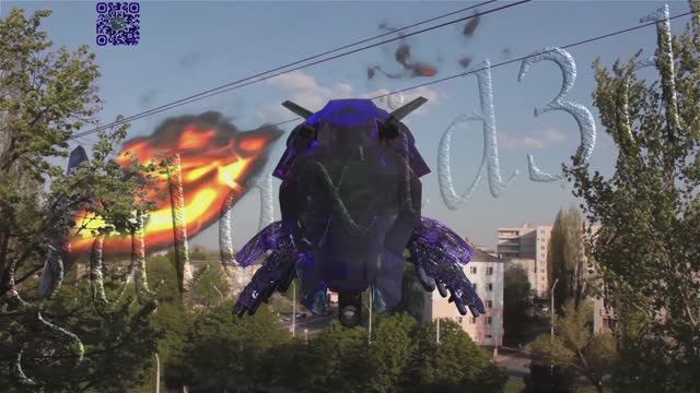 [2017-10-31] "НЛО в окне" [SynthEyes | 3D Max | PFlow | PhoenixFD | V-Ray | After Affects]